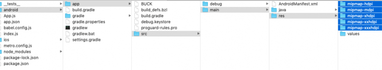 Change App Icon in React Native for Android and iOS - About React