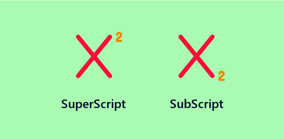 React Native Show SuperScript And SubScript About React