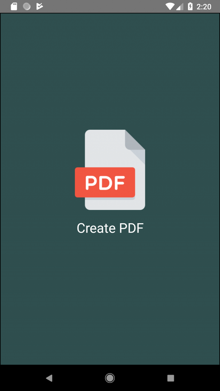 Example to Make PDF in React Native from HTML Text - About React