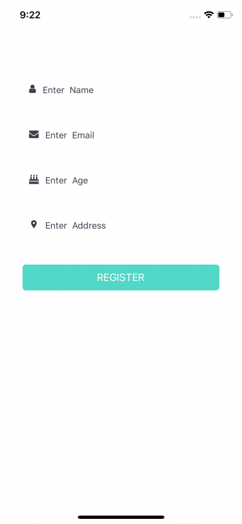 Example of Request Focus and Keyboard Avoiding View in React Native