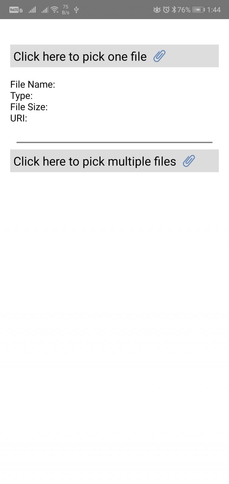 Example Of File Picker In React Native About React