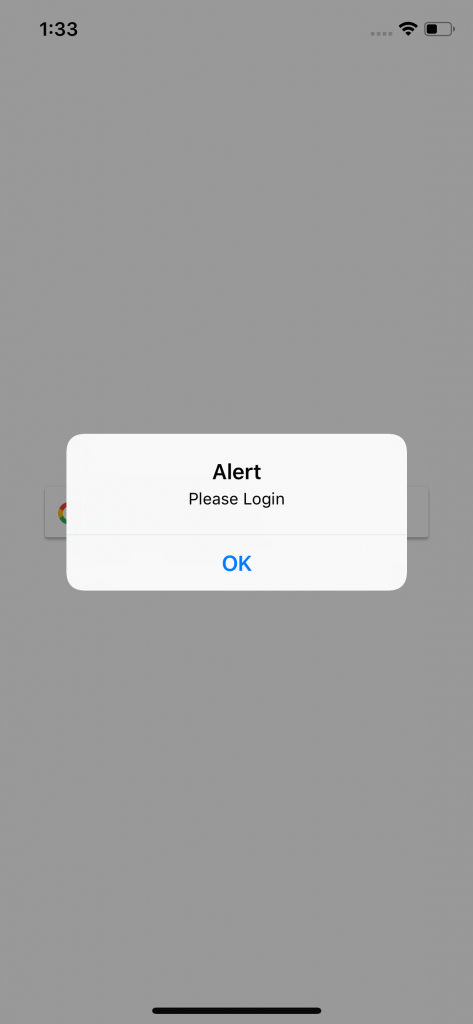 Example of Google Sign In in React Native Android and iOS App