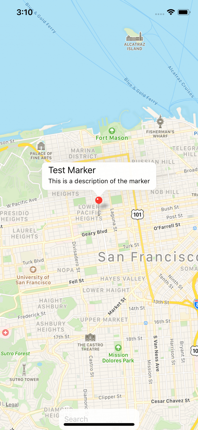 Integration of Google map in React Native using react-native-maps