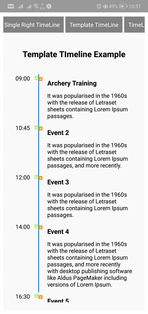 Show Timeline using React Native Timeline ListView - About React Show Timeline using React Native Timeline ListView - About React