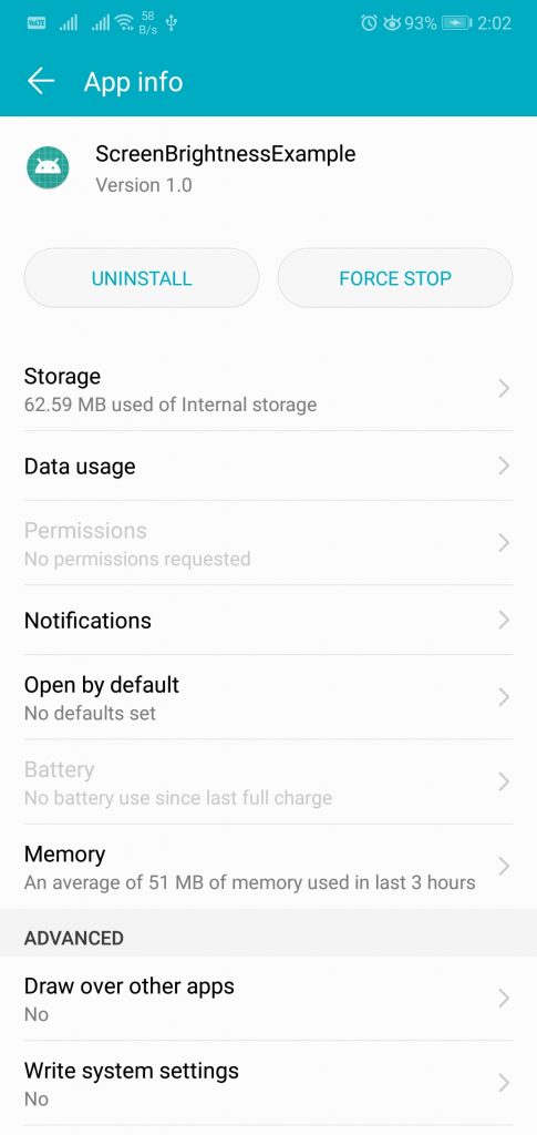 Control Device Brightness from React Native App - About React