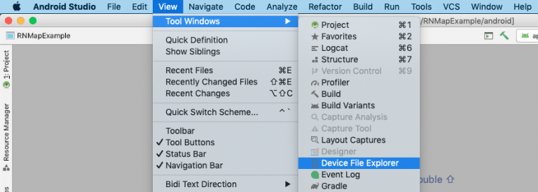 How to See SQLite Database Data Saved in Device using Android Studio