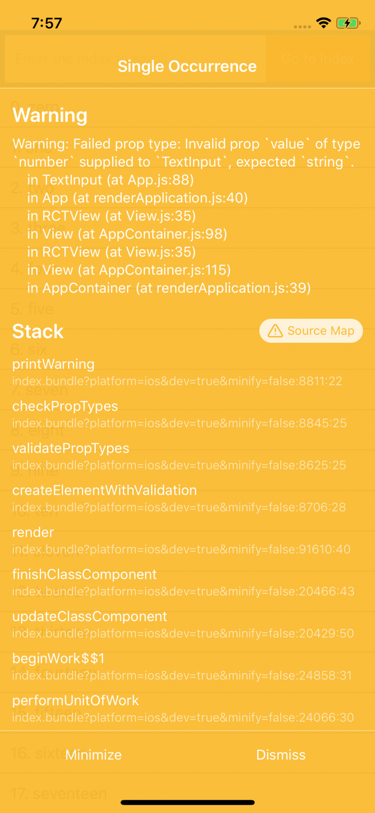 Warning Invalid Prop Value Of Type Number Supplied To Textinput