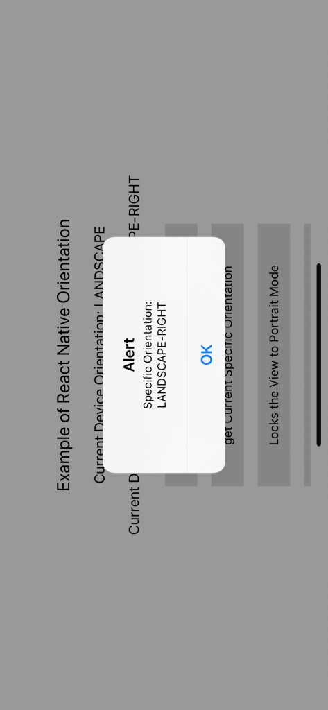 Set Or Get Preferred Device Orientation In React Native 2848