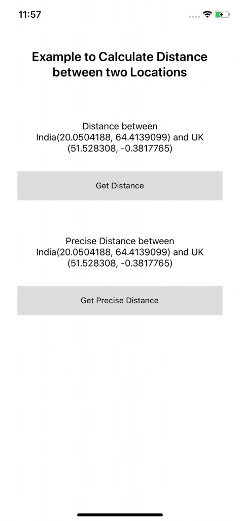 Calculate Distance Between Two Locations in React Native App