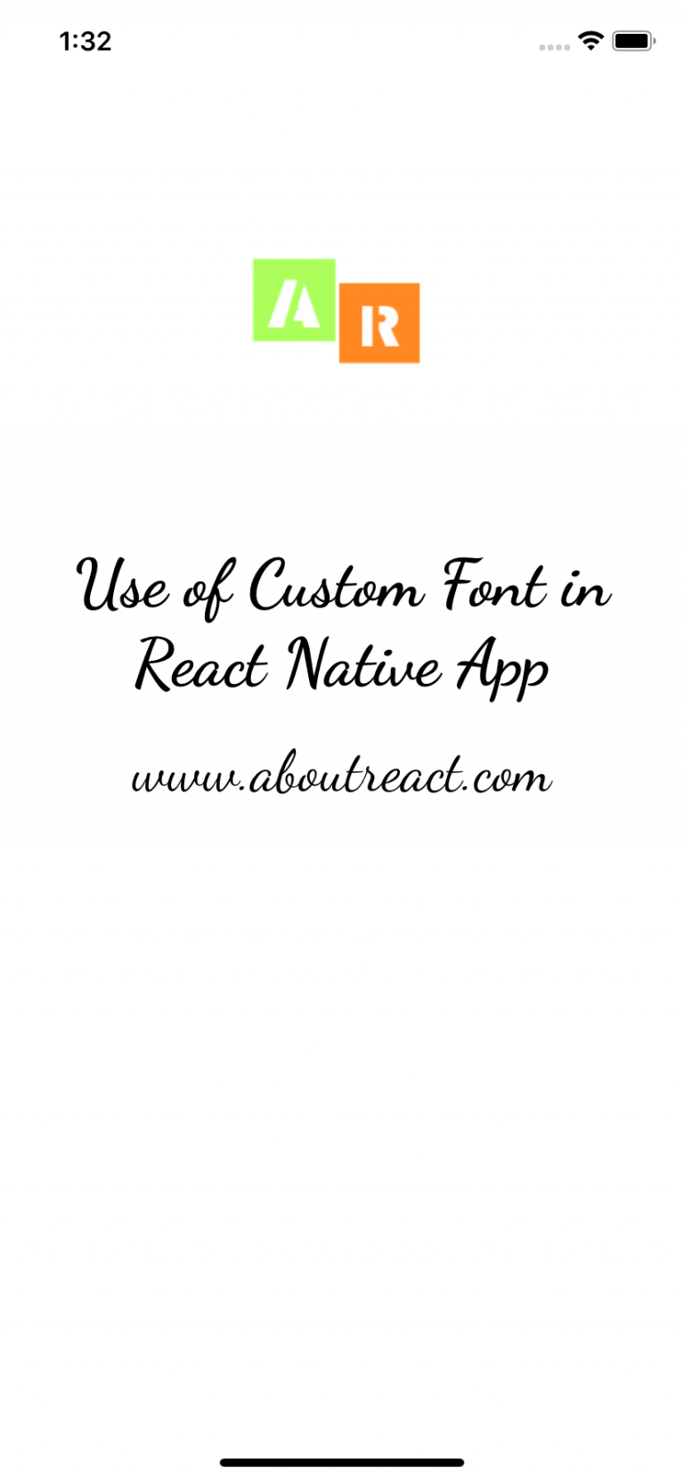 Custom Fonts In React Native For Android And Ios About React 1532