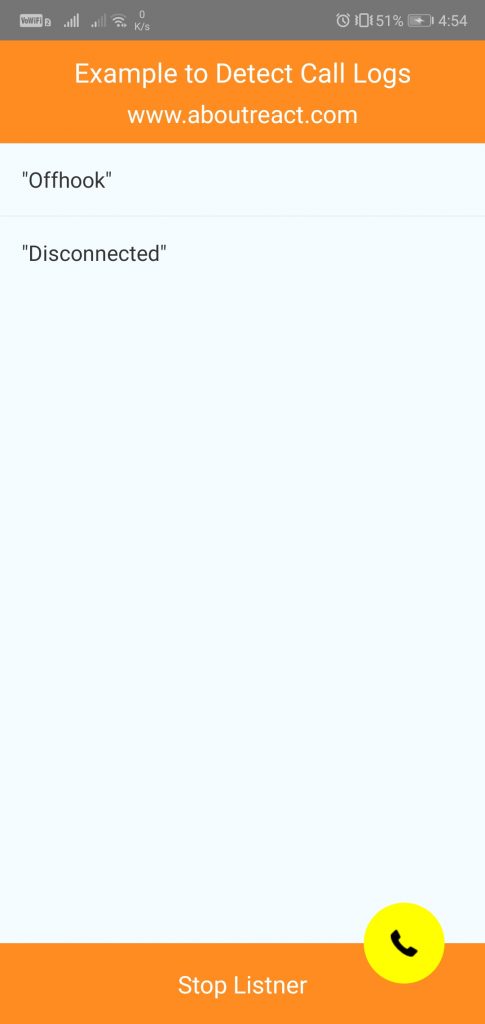 How To Detect Call States In React Native App About React