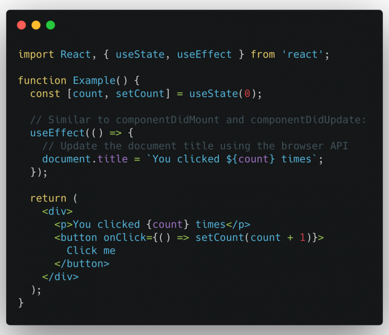 Understanding Functional Component For React Native Development
