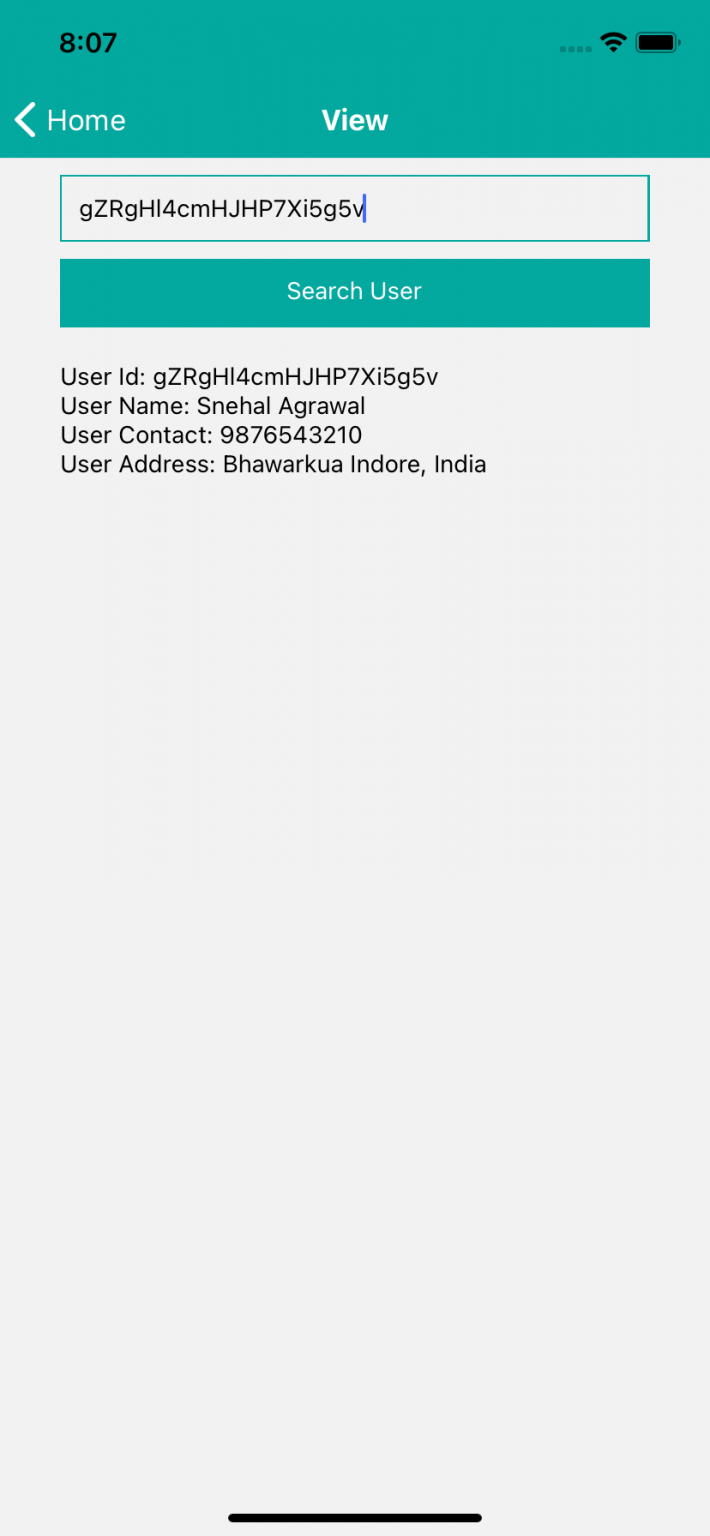 Integration Of Firebase Cloud Firestore Database With React Native App 9922